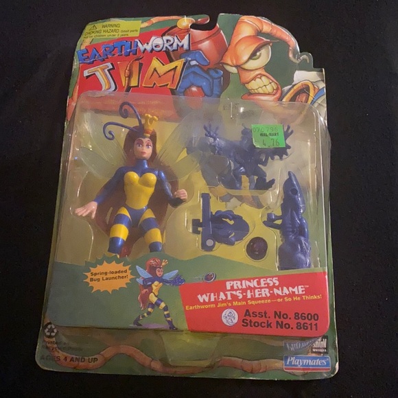 Playmates Toys | Toys | Earthworm Jims Princess Whatshername | Poshmark